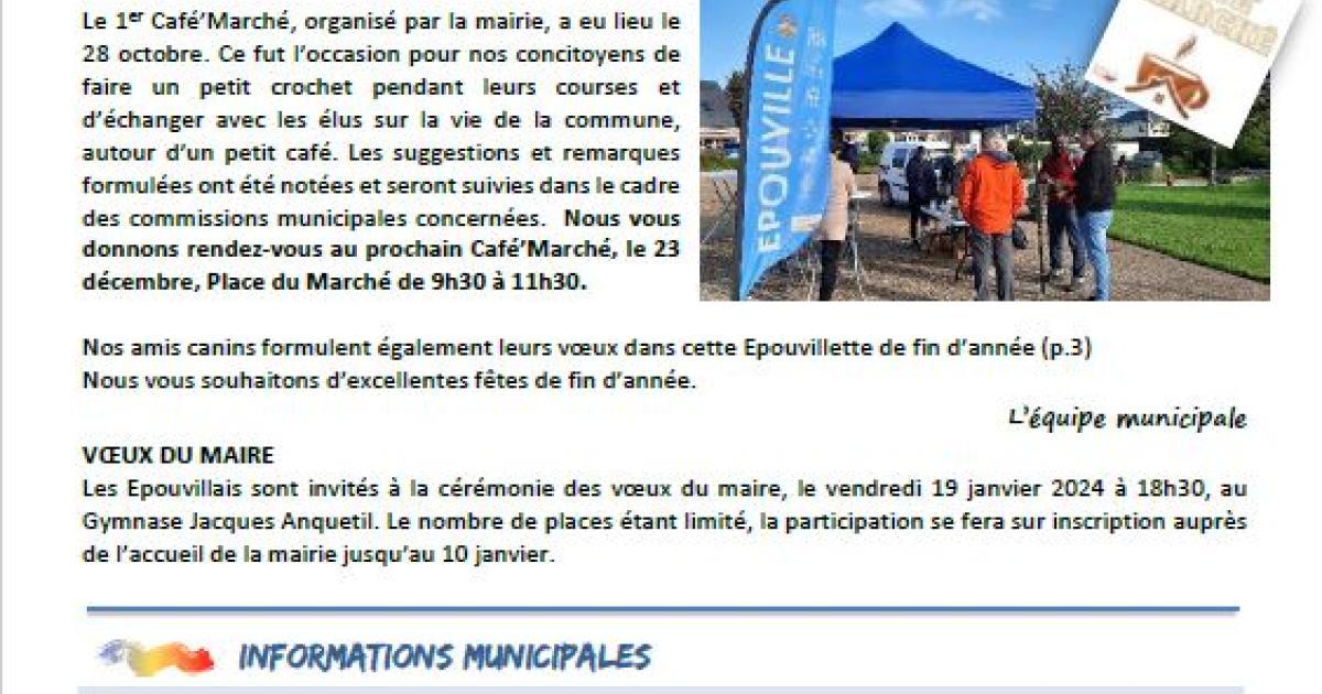 L'Epouvillette Décembre 2023 | Epouville